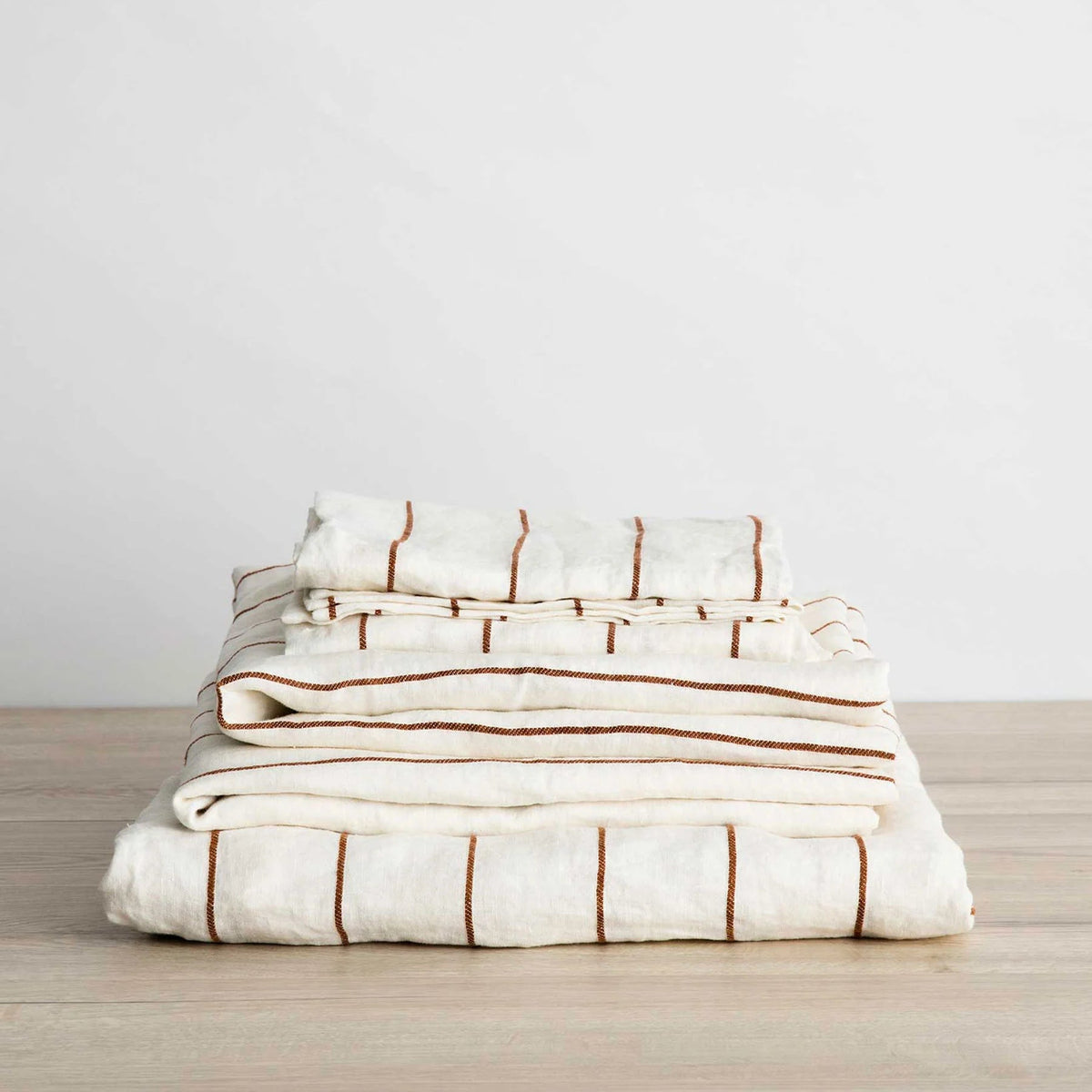Linen Sheet Set with Pillowcases – THECAZAPROJECT